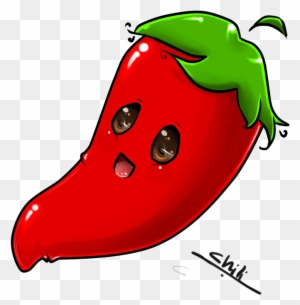 Cute Chili Pepper By Ladybird-rose - Cute Chili - Free Transparent PNG ...