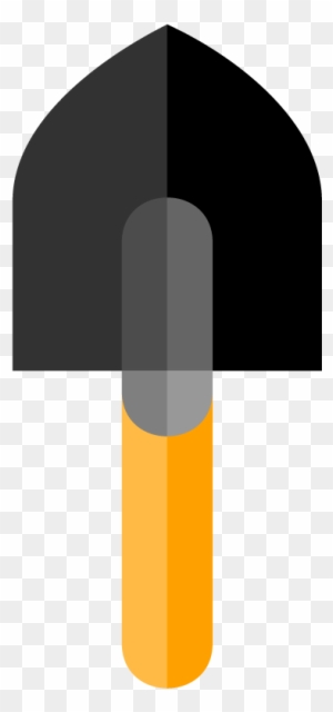 Shovel - Vector Shovel - Graphic Design - Free Transparent PNG Clipart ...