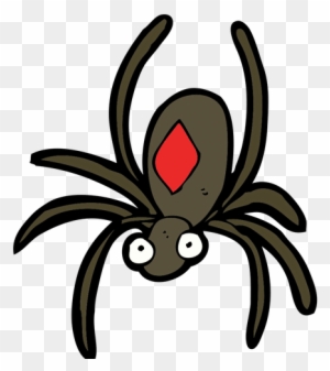 Spider - Red Back Spider Cartoon - Free Transparent PNG Clipart Images ...