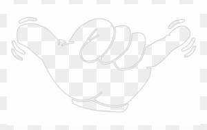 Free Vector Sign Language Y Hang Loose Clip Art - Hang Loose - Free ...