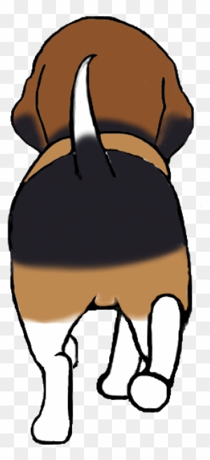 Dog Walking Sticker For Ios Android Giphy - Cartoon Dog Walking Away ...