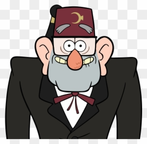 Characters - Gravity Falls Stan Costume - Free Transparent PNG Clipart ...