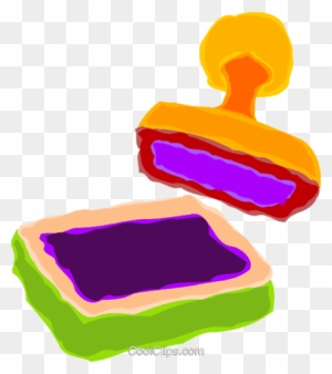 Rubber Stamp Royalty Free Vector Clip Art Illustration - Stamp Act Clip ...