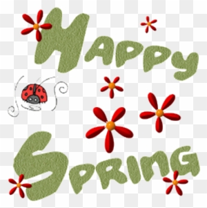 Happy Spring Clip Art