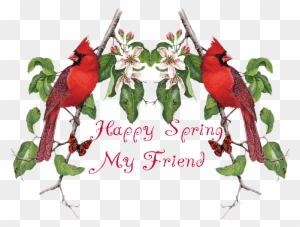 Free Spring Graphics - Free Clipart Happy Spring - Free Transparent PNG ...