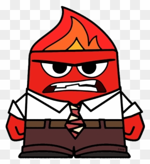 Anger Inside Out - Inside Out Characters - Free Transparent PNG Clipart ...
