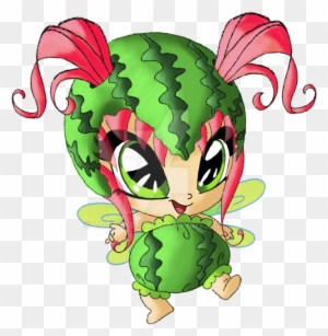 Melon Pixie Of Fruit By Jaroorionstryker - Sibling - Free Transparent ...