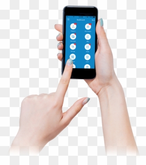 Phone In Hand Png - Free Transparent PNG Clipart Images Download