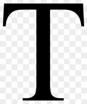 Greek Uc Tau - Greek Tau - Free Transparent PNG Clipart Images Download