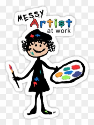 Artist At Work Clip Art