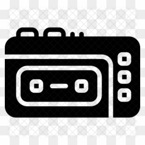 Cassette Tape Icon - Compact Cassette - Free Transparent PNG Clipart ...