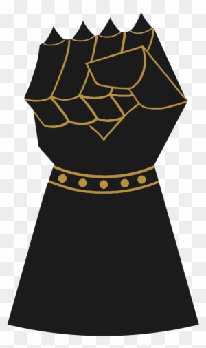 Vintage Gauntlet Fist - Gauntlet Fist - Free Transparent PNG Clipart ...