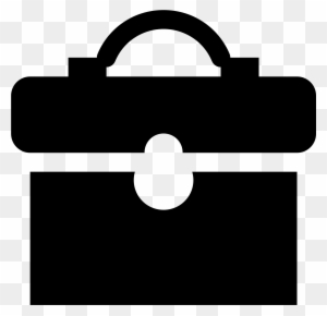 Open Briefcase Silhouette