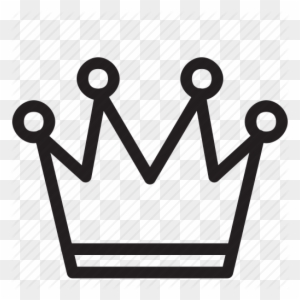 Black Crown 3 Icon - Smiley Krone - Free Transparent PNG Clipart Images ...