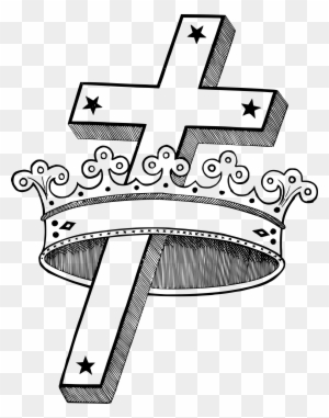 Crown Clipart No Background - Crown With Cross Png - Free Transparent ...