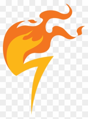 Flame Fire Deviantart Cutie Mark Crusaders - Lightning Bolt Cutie Mark ...