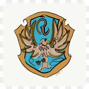 Crest Transparent Ravenclaw House - Four Houses Of Hogwarts - Free ...