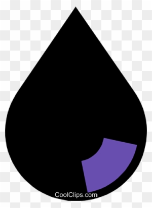 Funnel With A Drop Of Oil Royalty Free Vector Clip - Funnel With A Drop ...