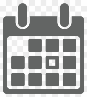 Calendar Icons - Grey Calendar Icon Png - Free Transparent PNG Clipart ...