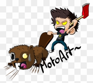 Zom-beaver By Maximoto - Cartoon - Free Transparent PNG Clipart Images ...