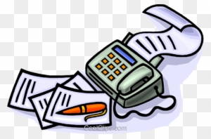 Pen And Paper Clipart - Fax Machine Clip Art - Free Transparent PNG ...