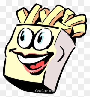 Cartoon Fries Royalty Free Vector Clip Art Illustration - Animated ...