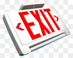 Exit Clipart Emergency Lighting - Street Sign - Free Transparent PNG ...