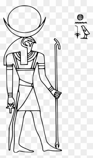 Draw Ra Egyptian God - Free Transparent PNG Clipart Images Download