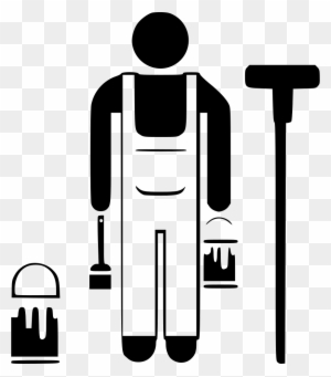 Person Worker Profession Work Job Svg Png Icon Free - Painting - Free ...