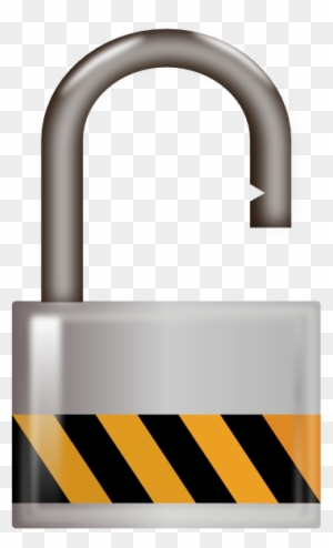 Padlock Clipart Unlocked Padlock - Unlocked Padlock Icon Png - Free ...