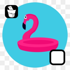 Pool Float Giant Flamingo - Pink Flamingo Floatie - Full Size PNG ...