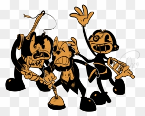 "striker" - Bendy And The Ink Machine Butcher Gang - Free Transparent ...