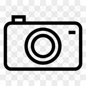 Dslr Clipart Outline - Vintage Camera Outline Png - Free Transparent ...