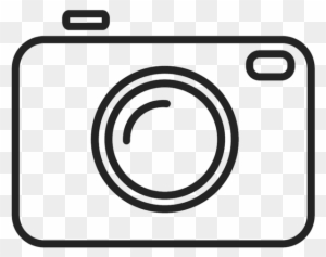 Dslr Clipart Outline - Vintage Camera Outline Png - Free Transparent ...