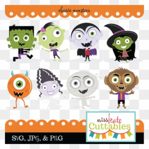 Free Halloween Monster Clipart For Kids