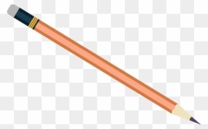 An Orange Ribbon Pencil Eraser 4294*3719 Transprent - Lapiz Naranja Png ...