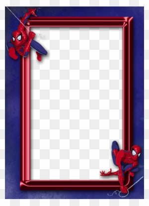 Spider-man Clipart Border - Spiderman Frame - Free Transparent PNG ...