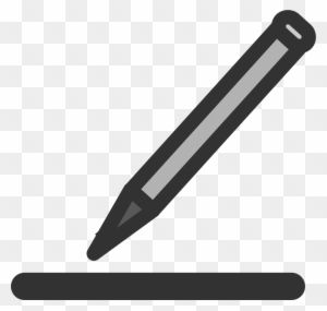 Pencil Line Write Draw Mark Png Image - Stylus Clipart - Free ...