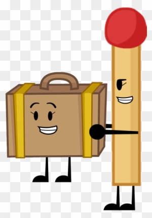 Match Holding Suitcase - Wiki - Free Transparent PNG Clipart Images ...
