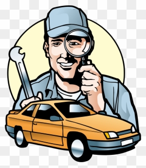 Car Automobile Repair Shop Auto Mechanic Motor Vehicle - Clip Art Auto ...