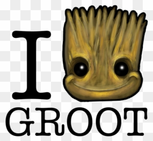 #groot Loves You - Baby Groot Love - Free Transparent PNG Clipart ...