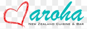 Aroha New Zealand Cuisine Restaurant Logo - Aroha - Free Transparent ...