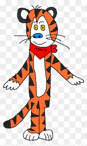 Tony The Tiger By Tigerbreath13 - Cartoon - Free Transparent PNG ...