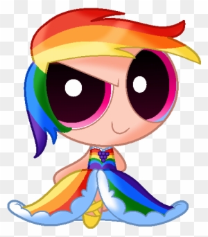 Rainbow Dash By Thiago082 - Rainbow Dash Powerpuff Girl - Free ...