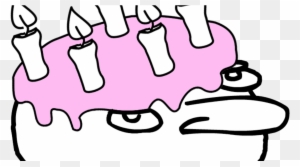 Pinhead - Clipart - Birthday Cake Coloring Page -友软网络