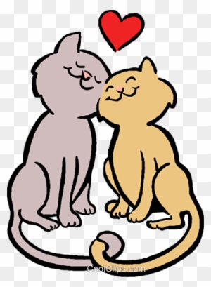 Cats In Love Clipart 2 By Kathryn - Cats In Love Clipart - Free ...
