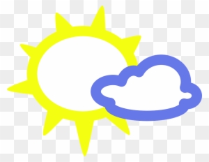 Weather Symbols Clip Art - Sun And Wind Icon - Free Transparent PNG ...