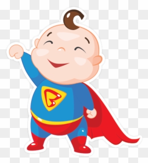 Baby Superheld Clipart