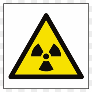 Radioactive Material Symbol Sign - Safety Signs Radioactive Hazard ...