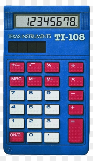 Calculator, Ti-1795, Basic, Large - Solar Energy Using Instruments ...
